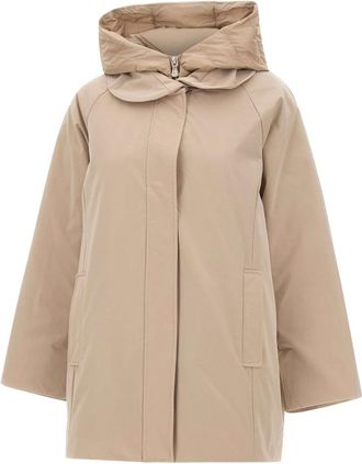 Elena Miro Femme, Manteaux, Beige, Taille: 50 FR Veste matelass&eacute;e superposable