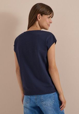 Cecil T-Shirt im soften Baumwoll-Mix