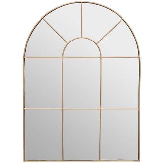 Atmosphera Atmosphera - Miroir Monica m&eacute;tal dor&eacute; 54x74cm cr&eacute;ateur dint&eacute;rieur