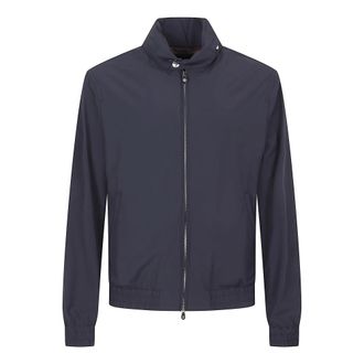 Brunello Cucinelli Membranjacke aus Nylon - - Jackets - Herren - Blau - 2XL