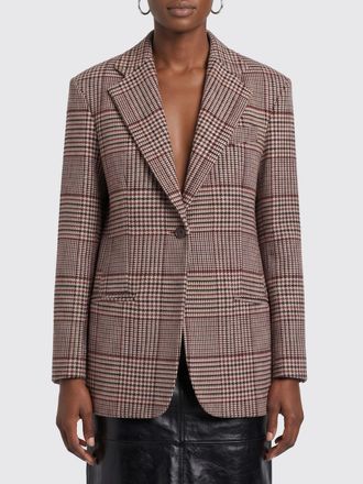 Federica Tosi Kurzer Blazer aus Tartan-Wolle mit steigendem Revers