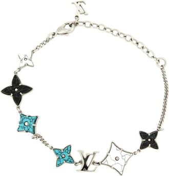 Louis Vuitton Armband - NEUES LOUIS VUITTON MONOGRAM SUNRISE MULTICOLOR M1 - Gr. ONESIZE - in Silber - f&uuml;r Damen