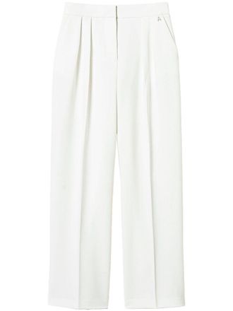 Twin-Set pantalon de costume à plis - Blanc