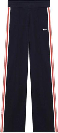 Autry Femme, Pantalons, Bleu, Taille: 40 FR Knitted Viscose Jogger