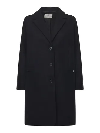 ottod'Ame Manteau Au Genou - Noir