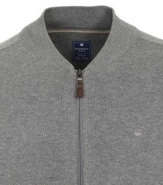 Redmond Strickjacke 685 (1-tlg) mit kleinem Stehkragen