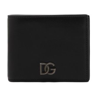 Dolce & Gabbana Bifold-Geldb&ouml;rse aus Kalbsleder - - Accessories - Herren - Schwarzk - ONE SIZE
