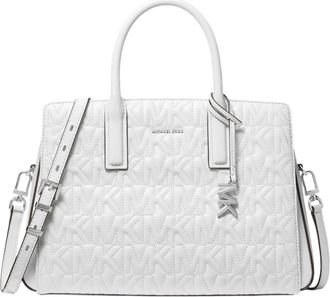 Michael Kors Satchels - Laila Md Satchel - Gr. unisize - in Wei&szlig; - f&uuml;r Damen