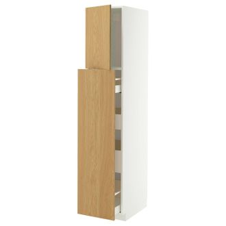 IKEA METOD / MAXIMERA Hos m Ausziehfu 1 T&uuml;r/4 Schub