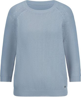 Basler Rundhals-Pullover BASLER blau