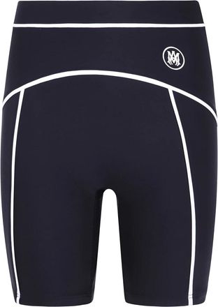 Amiri Femme, Shorts, Noir, Taille: 38 FR Short de cyclisme Round MA