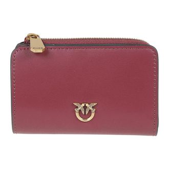 Pinko Pinko - Mini Portefeuille - Femme - Accessoires - Rouge - Taille: ONE Size