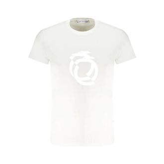Trussardi Baumwoll-Logo-Print-Kurzarm-Tee - - Tops - Herren - Wei&szlig; - 2XL