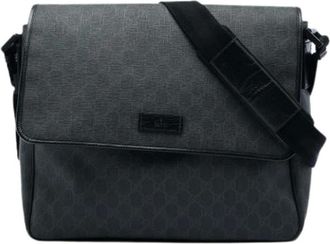 Gucci Sac bandouli&egrave;re Pre-owned - Homme - Pre-owned - Noir - Taille: ONE Size