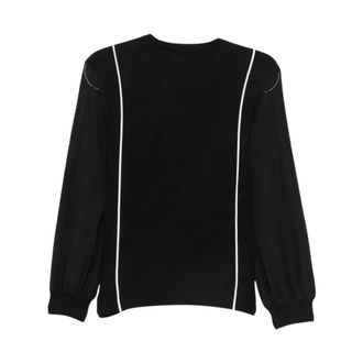 Liu Jo Rundhals-Strickware - - Knitwear - Damen - Schwarzk - S