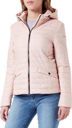 Geox Womens W ASCYTHIA Jacket, Peach Whip, 46