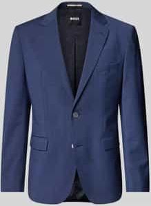 HUGO BOSS Slim Fit 2-Knopf-Sakko mit Pattentaschen Modell Jasper