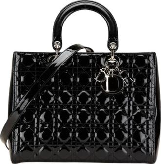 Dior Pre-owned Lady Dior - Femme - Pre-owned - Noir - Taille: ONE Size