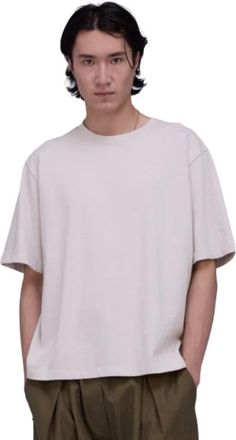 Nathalie Vleeschouwer Homme, Tops, Beige, Taille: XL T-shirt Boxy
