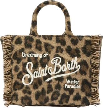 MC2 Saint Barth Femme, Sacs, Brun, Taille: ONE Size Vanity Felt Sacs &agrave; &eacute;paule