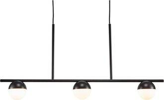 Nordlux Suspension CONTINA 3-Spot M&eacute;tal Noir, H.41.3 - IP20 - G9 /Nordlux Int&eacute;rieur