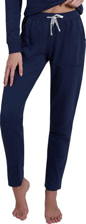 Tom Tailor Damen Lange-Hose blau Uni 44