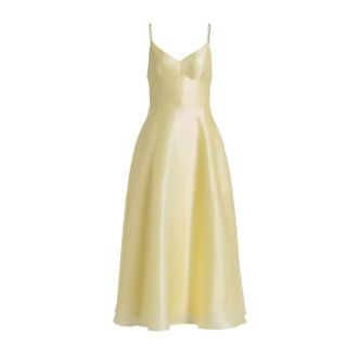 Alberta Ferretti Femme, Robes, Jaune, Taille: 38 FR Maxi Robes
