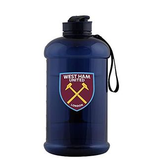 Foco Premier League West Ham United Bouteille deau 2000 ml Id&eacute;al pour le sport, la gym, le cyclisme