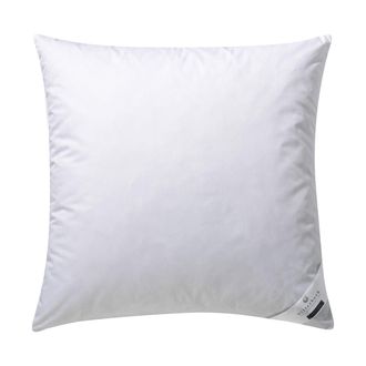 Billerbeck Kopfkissen Gabriela 30 - Kissen in 80 x 80 cm - Daunenkissen mit weicher Stützkraft - mit Gänsedaunen und -Federn