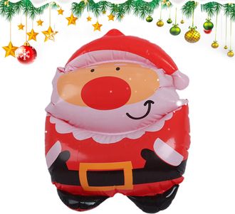 Generic Weihnachts-Schlauchboote, Weihnachtsmann | Outdoor-Gehstock-Modell, Aufblasbares, PVC-Outdoor-Gartendekoration Für Urlaubspartys, Poolpartys, Hochzeit