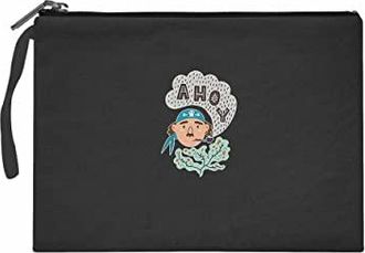 Bonateks Femme Frfcb102281 Femme Clutches, Noir, Black EU