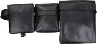 The Attico Konvertible G&uuml;rteltasche aus Leder mit mehreren Taschen - - Bags - Herren - Schwarzk - ONE SIZE