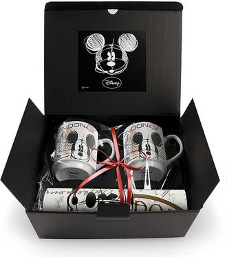 Egan Set 2 Mug Stapelbar London Disney mit Tischset, mehrfarbig, WMSET/29