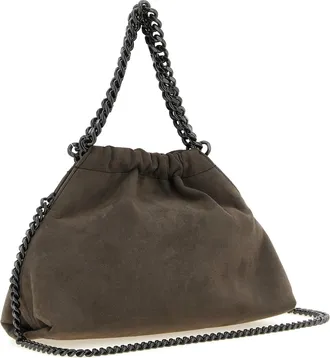 Stella McCartney Womens Gray Polyamide Crossbody Bag