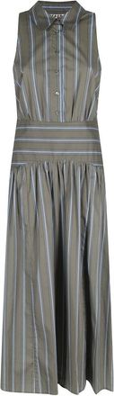 Staud Staud, Femme, Robes, Vert, Taille: 36 FR Romy Dress
