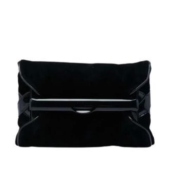 Bottega Veneta Pre-owned Vintage Pochette - Femme - Pre-owned - Noir - Taille: ONE Size