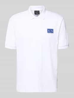 A|X Armani Exchange Regular Fit Poloshirt mit Knopfleiste