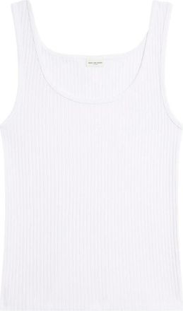Dries Van Noten Homme, Tops, Blanc, Taille: S Holly Tank Top