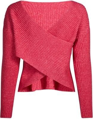Vila Pull Vikaylena c&ocirc;tel&eacute; avant crois&eacute;