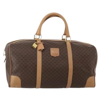 Celine Pre-owned Vintage Boston Bag - Femme - Pre-owned - Brun - Taille: ONE Size