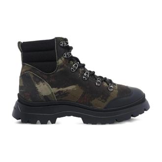 Hogan Camouflage Schn&uuml;r-Wanderstiefel - - Shoes - Herren - Mehrfarbig - 41 1/2 EU