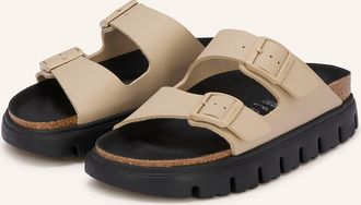 Birkenstock Pantoletten Arizona Chunky beige