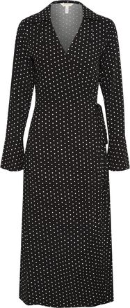 Part Two Part Two Damen Lileniapw Kleid, Schwarzer Punktdruck, 44