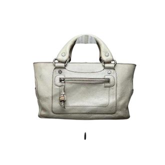 Celine Pre-owned Vintage Lederhandtasche - - Pre-owned - Damen - Wei&szlig; - ONE SIZE