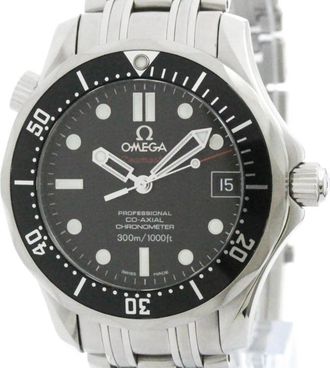 Omega Uhren - Seamaster - Gr. unisize - in Schwarz - f&uuml;r Damen