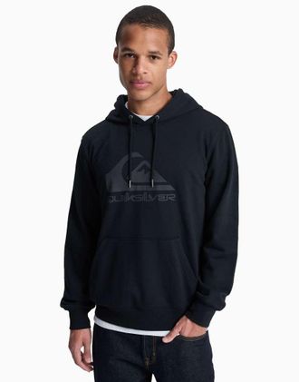 Quiksilver Comp - Sweat &agrave; capuche avec logo - Noir