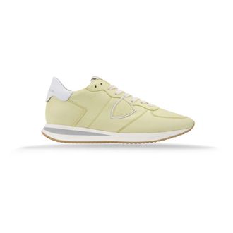 Philippe Model Leder-Schn&uuml;rsneaker f&uuml;r Damen - - Shoes - Damen - Gelb - 37 EU