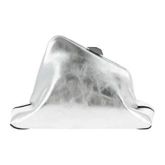 The Attico Day Off Small Clutch - - Bags - Damen - Grau - ONE SIZE
