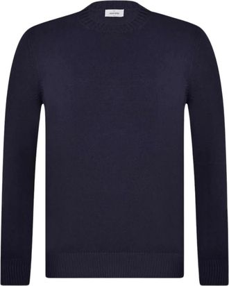 Gran Sasso Homme, Pulls, Bleu, Taille: L Maglia Girocollo 2 Fili