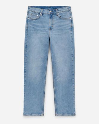 Arket JADE Cropped Slim Jeans -Blau